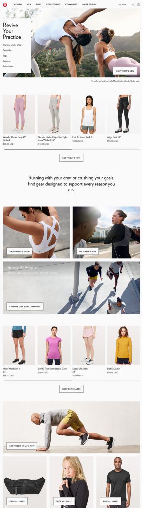 Lululemon Canada Official Site: Lululemon CA - World68 Global Shopping ...