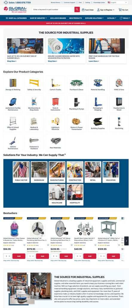Global Industrial Company: Industrial & Commercial Supplies - World68 ...